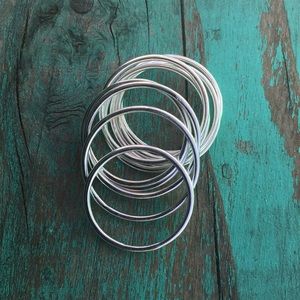 Jewelry | 1 Solid 925 Stacking Rings | Poshmark